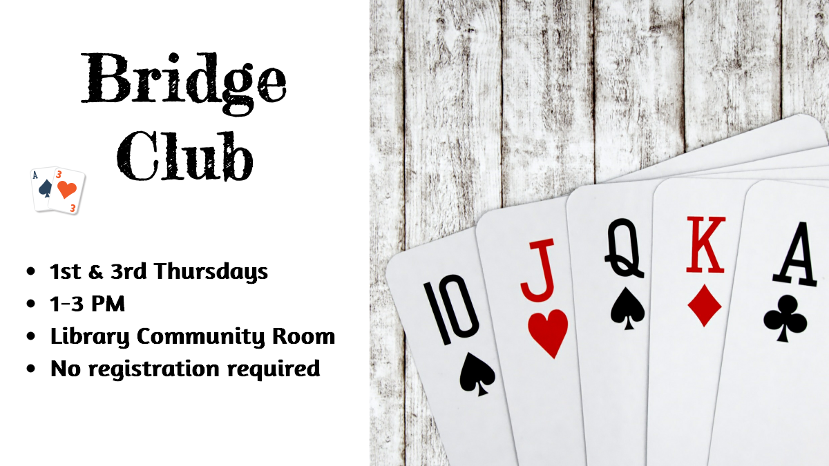 Bridge Club | E.D. Locke Public Library