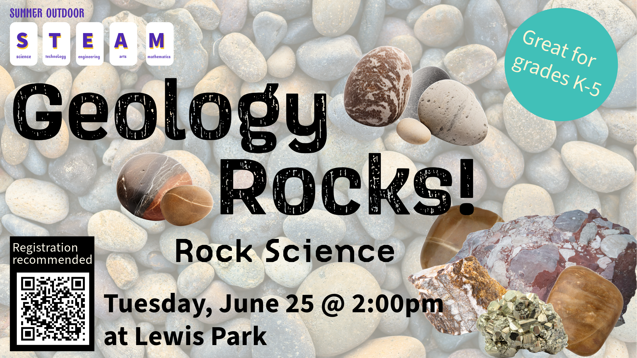 Summer Outdoor STEAM: Geology Rocks! Rock Science | E.D. Locke Public ...